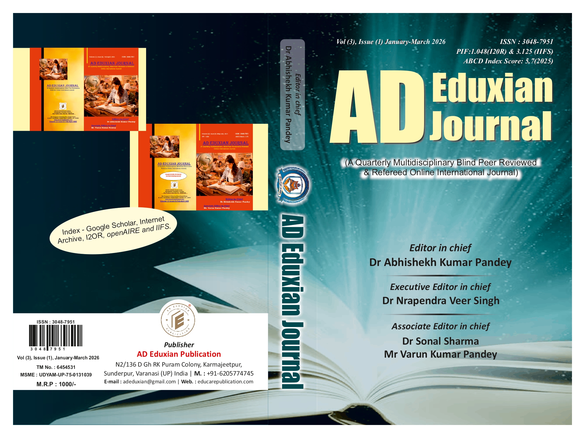 AD EDUXIAN JOURNAL – AD EDUXIAN PUBLICATION